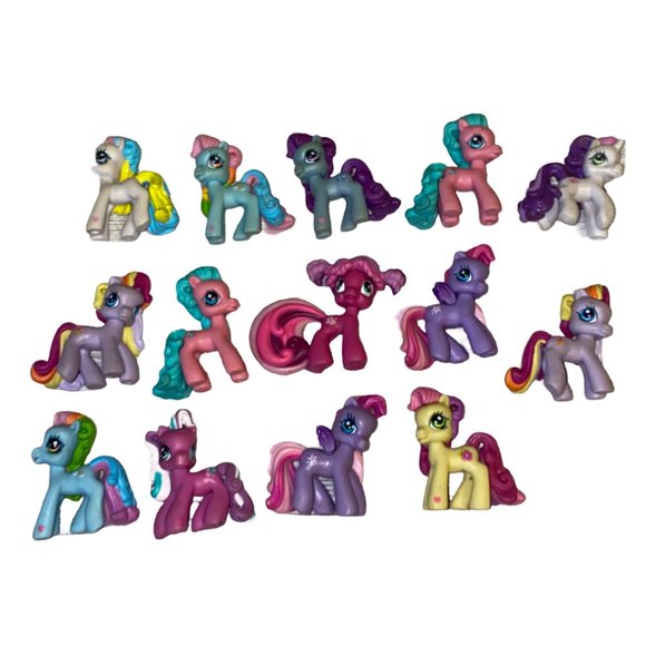 My Little Pony | Toys | Set Of 4 My Little Pony Miniature Ponies ...
